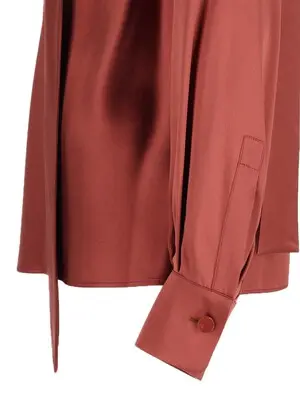 Max Mara Blusa In Raso Di Seta