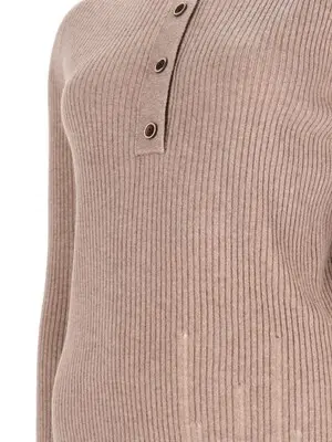 UMA WANG Maglia "henley" In Cashmere