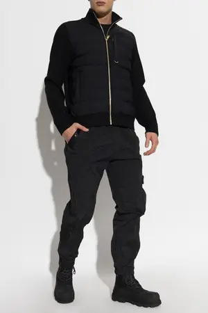 Moose Knuckles Quilted-front Cardigan