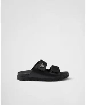 Prada Leather Strap Sandals