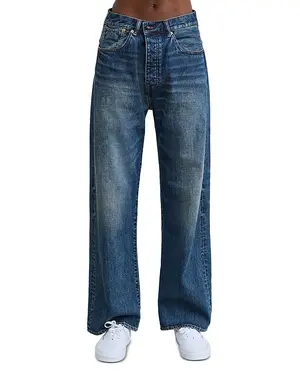 Denimist Allfit High Rise Straight Jeans - Indigo