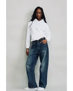 Denimist Allfit High Rise Straight Jeans