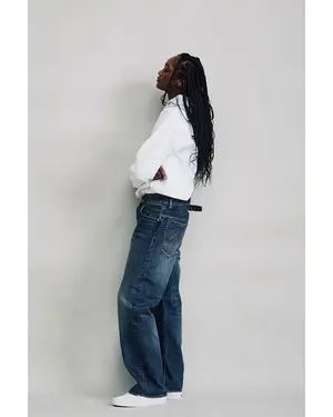 Denimist Allfit High Rise Straight Jeans
