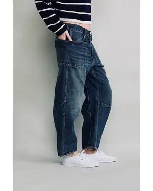 Denimist Bella Utility High Rise Ankle Boyfriend Jeans