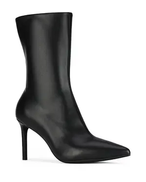 Jeffrey Campbell Everynite Mid Calf Stiletto Boots - Black