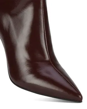 Jeffrey Campbell Everynite Mid Calf Stiletto Boots - Ruby Wax