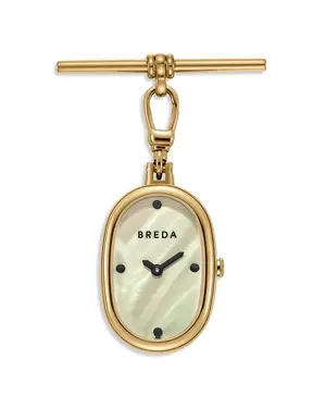 BREDA Jane Time Charm Watch, 21mm X 8mm - Gold
