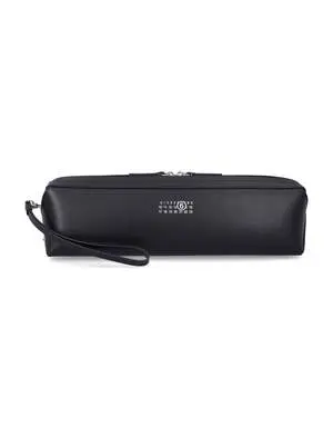 MAISON MARGIELA Logo Wristlet Clutch