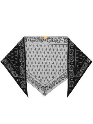 Guest In Residence Wild Rag Cashmere Bandana 162 Cm X 58.4 Cm