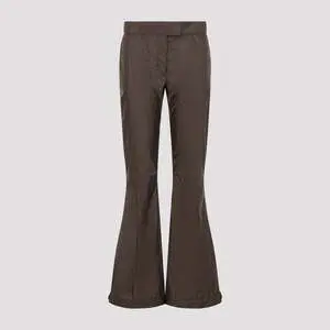 Miu Miu Flared Technical Pants - Brown