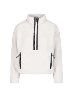 The North Face Quarter-zip Fleece Pullover - White