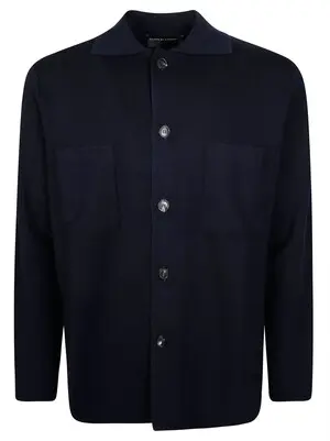FILIPPO DE LAURENTIIS Jacket Shirt - Blu