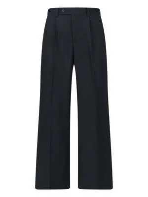 TONYWACK Wool-polyester Trousers - Black