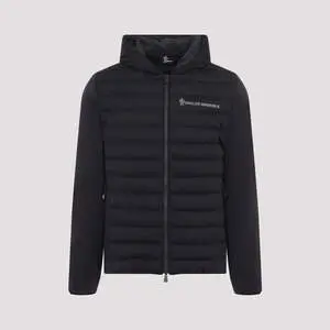 Moncler Zip-up Cardigan Jacket In 100% Polyester - Black