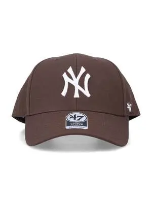 47 HAT Ny Logo Adjustable Baseball Cap - Marrone