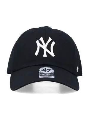 47 HAT Ny Logo Adjustable Baseball Cap - Nero