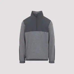 Sease Zipped Skipper Jacket In Virgin Wool & Cashmere - Grey