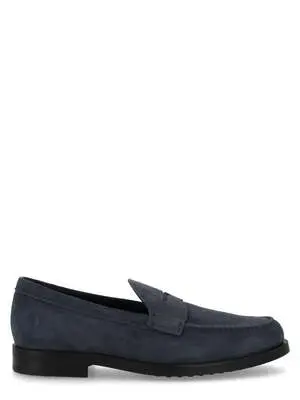 TOD'S Suede Leather Loafers For