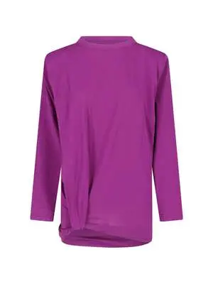 Balenciaga Mock Neck T-shirts For Women