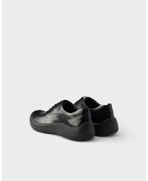 Prada Brushed Leather Sneakers
