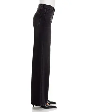 FRAME The Palace High Rise Wide Leg Jeans - Fable