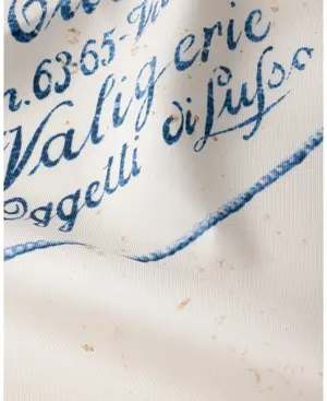 Prada Printed Silk Twill Scarf 55