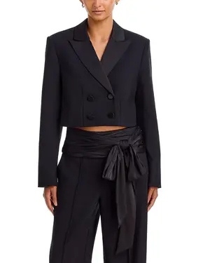 Cinq À Sept Romilly Cropped Jacket