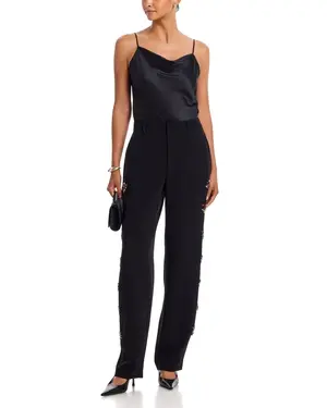 Cinq À Sept Crown Jewel Embellished Pants