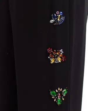 Cinq À Sept Crown Jewel Embellished Pants