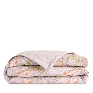 ANNE DE SOLENE Reception King Printed Quilted Coverlet