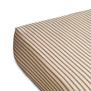 ANNE DE SOLENE 4 Continents Toile De Jouy Fitted Sheet, King - Open Misce