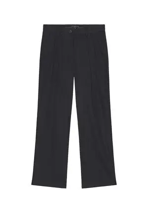 PERCIVAL Pleated Leg Trousers - Navy