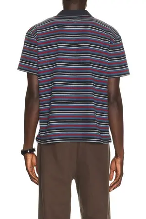 Rag & Bone Stripe Pique Polo