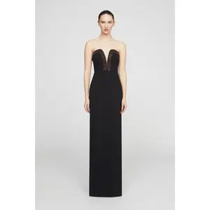 Halston Ila Crepe Gown