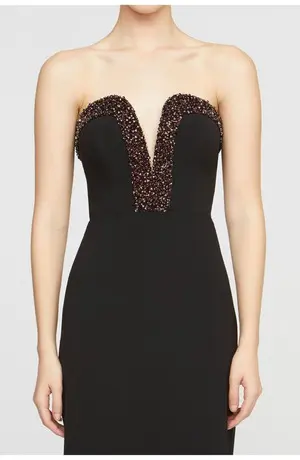 Halston Ila Crepe Gown