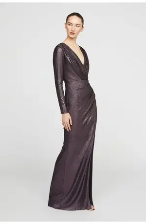 Halston Linda Jersey Gown