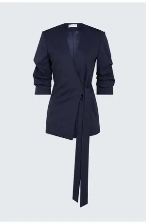 Halston Bexley Jacket In Knit Suiting
