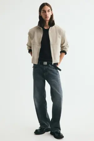 H&M Loose-fit Open-knit Cotton Sweater