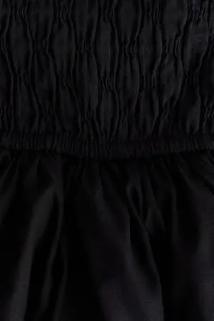 H&M Bandeau Peplum Top
