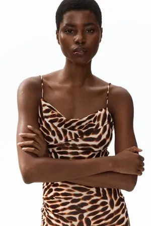 H&M Asymmetric Strappy Dress