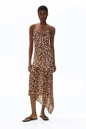 H&M Asymmetric Strappy Dress