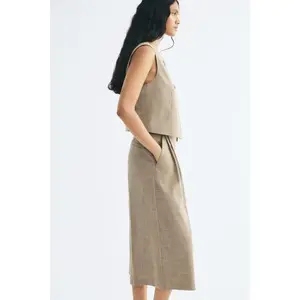 H&M Dressy Vest - Dusty Beige