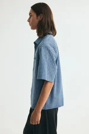 H&M Relaxed-fit Short-sleeved Shirt