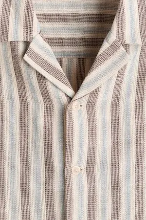 H&M Regular-fit Cotton Resort Shirt