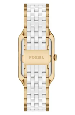 Fossil Raquel Ceramic Bracelet Watch - White