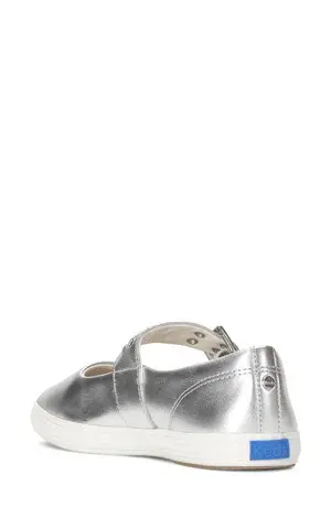 Keds® Square Toe Mary Jane Leather Flat