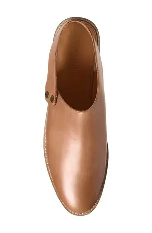 CHOCOLAT BLU Kaan Leather Slingback Flat