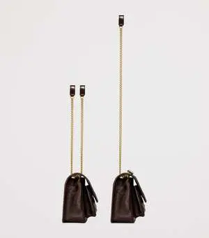 Saint Laurent Leather Niki Baby Shoulder Bag - Beige