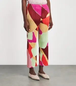 Issey Miyake Surprise Straight Pleated Trousers