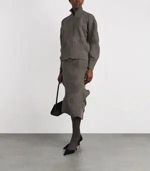Issey Miyake Kone Kone Midi Skirt